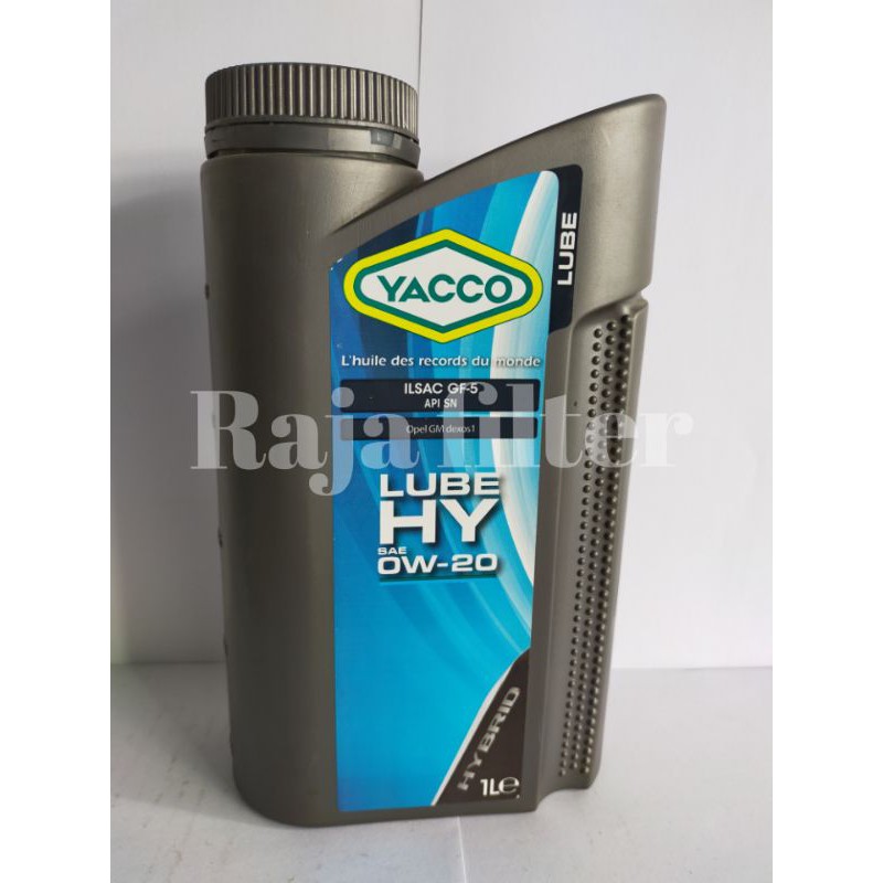 Jual oli YACOO LUBE HY SAE 0W-20 1Liter | Shopee Indonesia