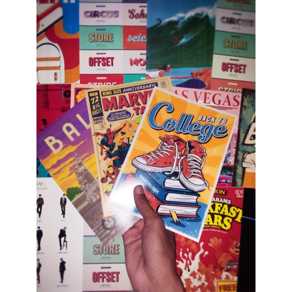 Jual Poster dinding aesthetic | Poster Costum | Harga Satuan A5 (910 ...