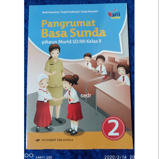 Jual Buku Pelajaran Bahasa Sunda Pangrumat Basa Sunda Kelas 2 SD | Shopee Indonesia