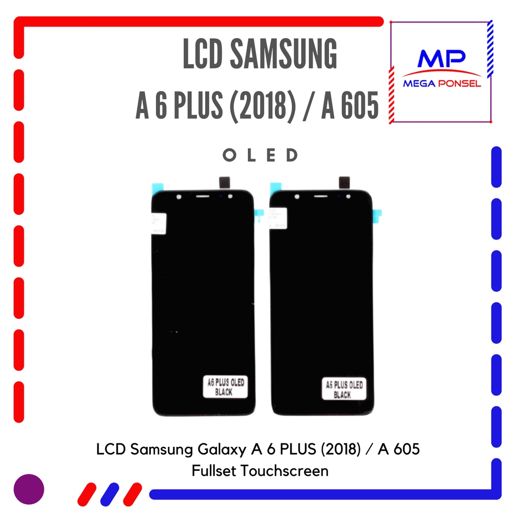 Jual LCD Samsung A6 Plus A605 2018 Fullset Touchscreen - Mega Ponsel Bandung | Shopee Indonesia