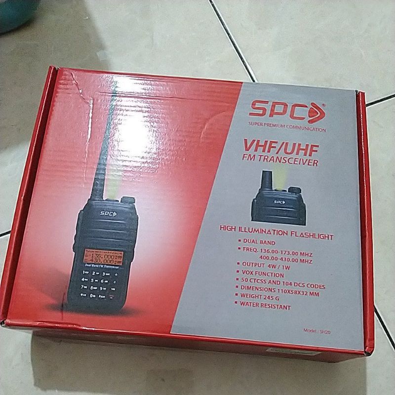 Jual VHF/UHF FM TRANSCEIVER SPC SUPER PREMIUM COMMUNICATION | Shopee Indonesia