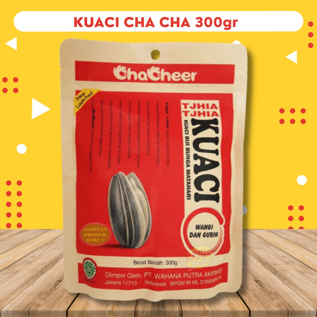 Jual CHACHA KUACI BIJI BUNGA MATAHARI POUCH 220GR, 100GR, 45GR | Shopee ...