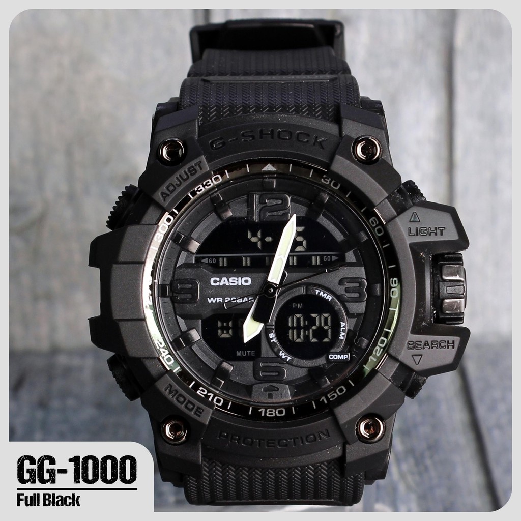 Jual Jam Casio G Shock MUDMASTER GG1000 Full Black Grade Original ...