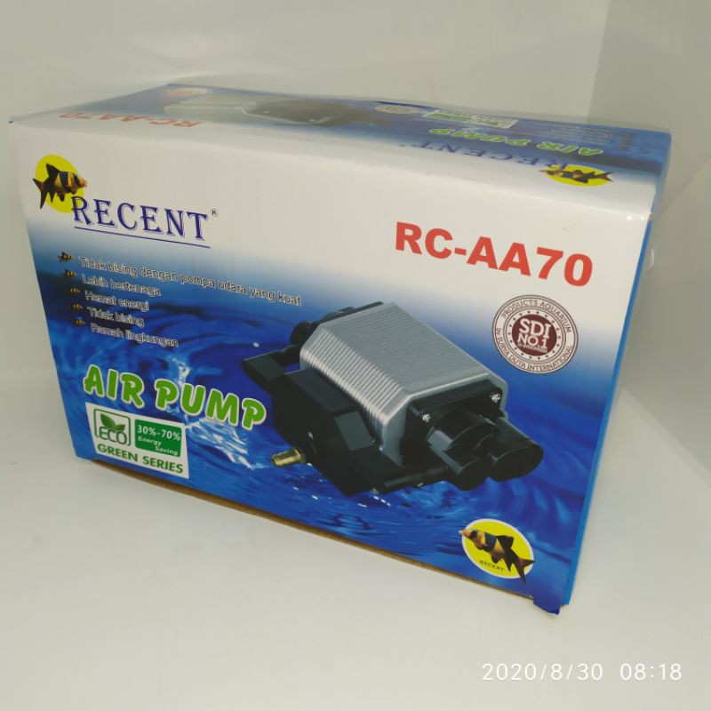 Jual Mesin Gelembung Pompa Udara Aerator RECENT AA 70 | Shopee Indonesia