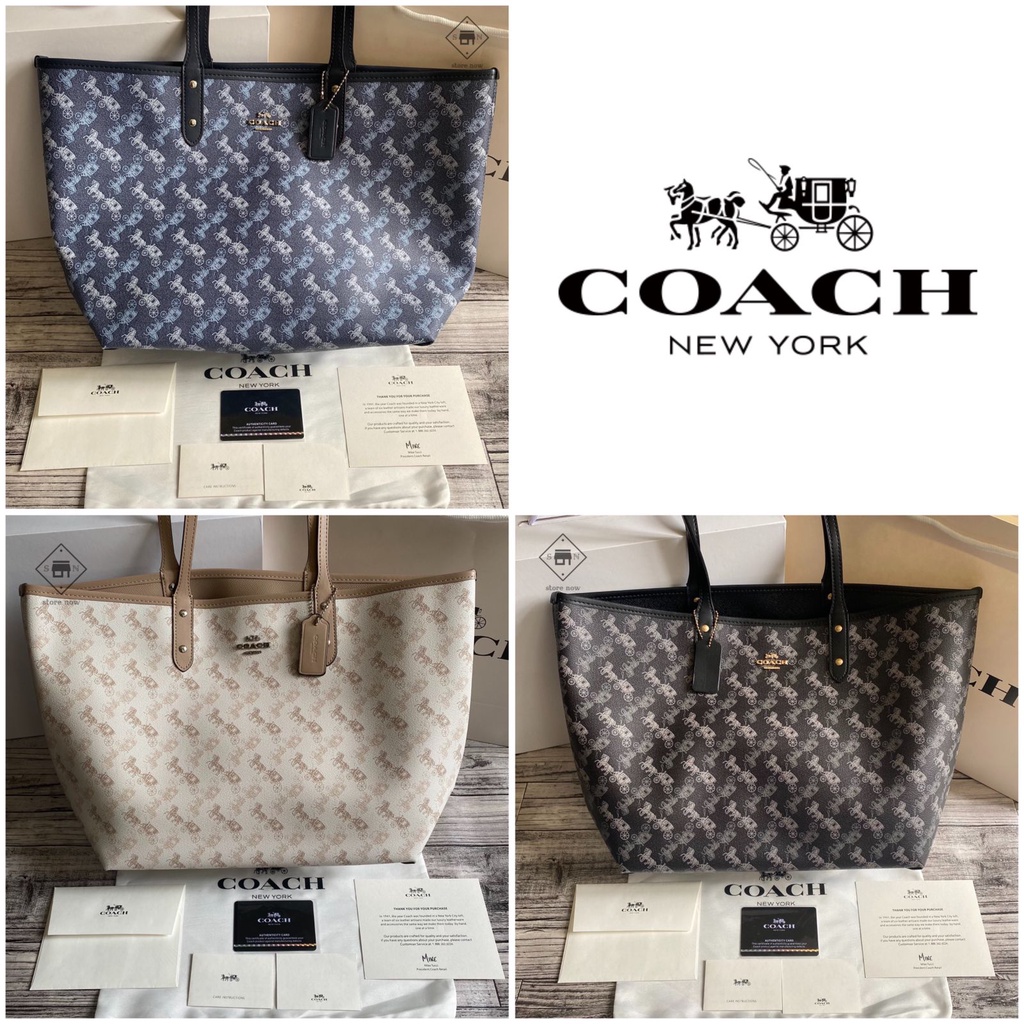 Jual TAS COACH CONVERTIBLE CITY HORSE AND CARRIAGE | Shopee Indonesia