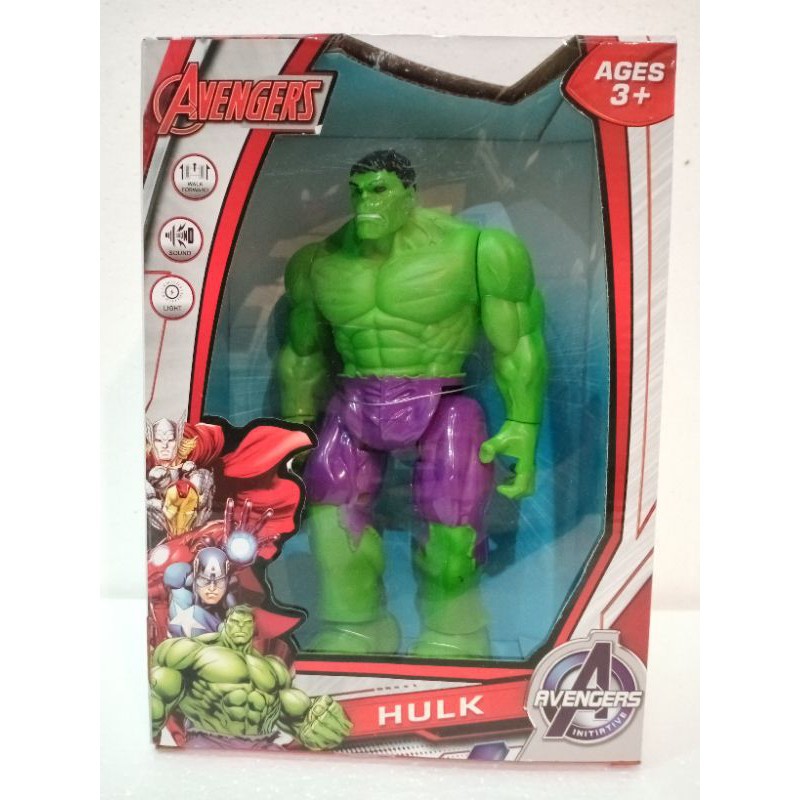 Jual Mainan anak Robot edisi Hulk Avengers suara & nyala | Shopee Indonesia