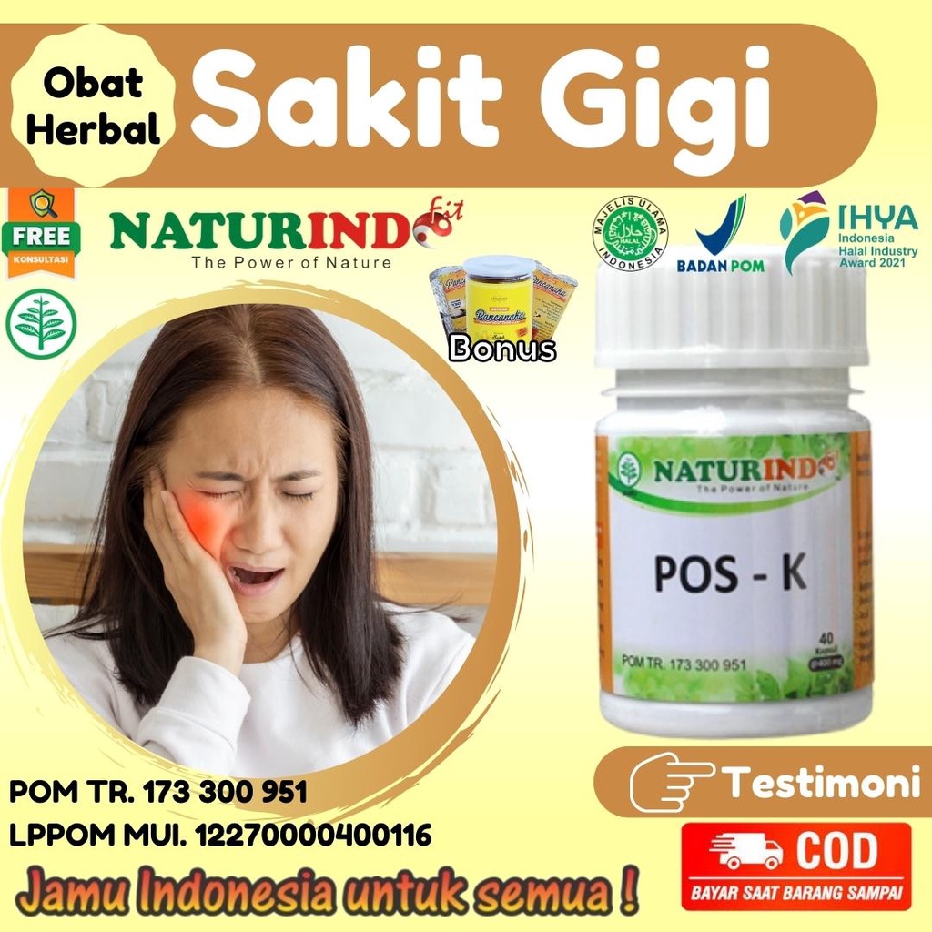 Jual Obat sakit gigi gusi bengkak berdarah anak anak dewasa herbal ...