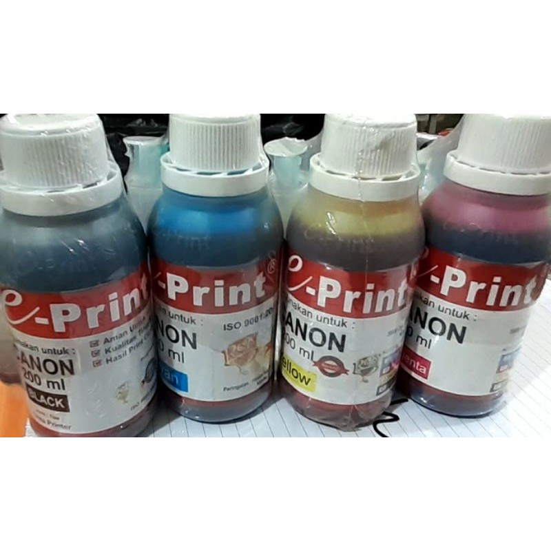 Jual E-PRINT TINTA CANON WARNA 200 ML | Shopee Indonesia