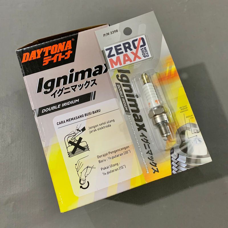 Jual Busi DAYTONA IGNIMAX DOUBLE IRIDIUM Nouvo Z Soul GT Mio S Smart ...