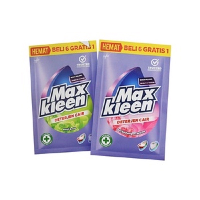 Jual Maxkleen Detergen Cair 30 ML SABUN CUCI BAJU | Shopee Indonesia