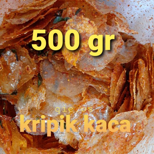 Jual Kripik kaca kripca pedas 500 gr | Shopee Indonesia
