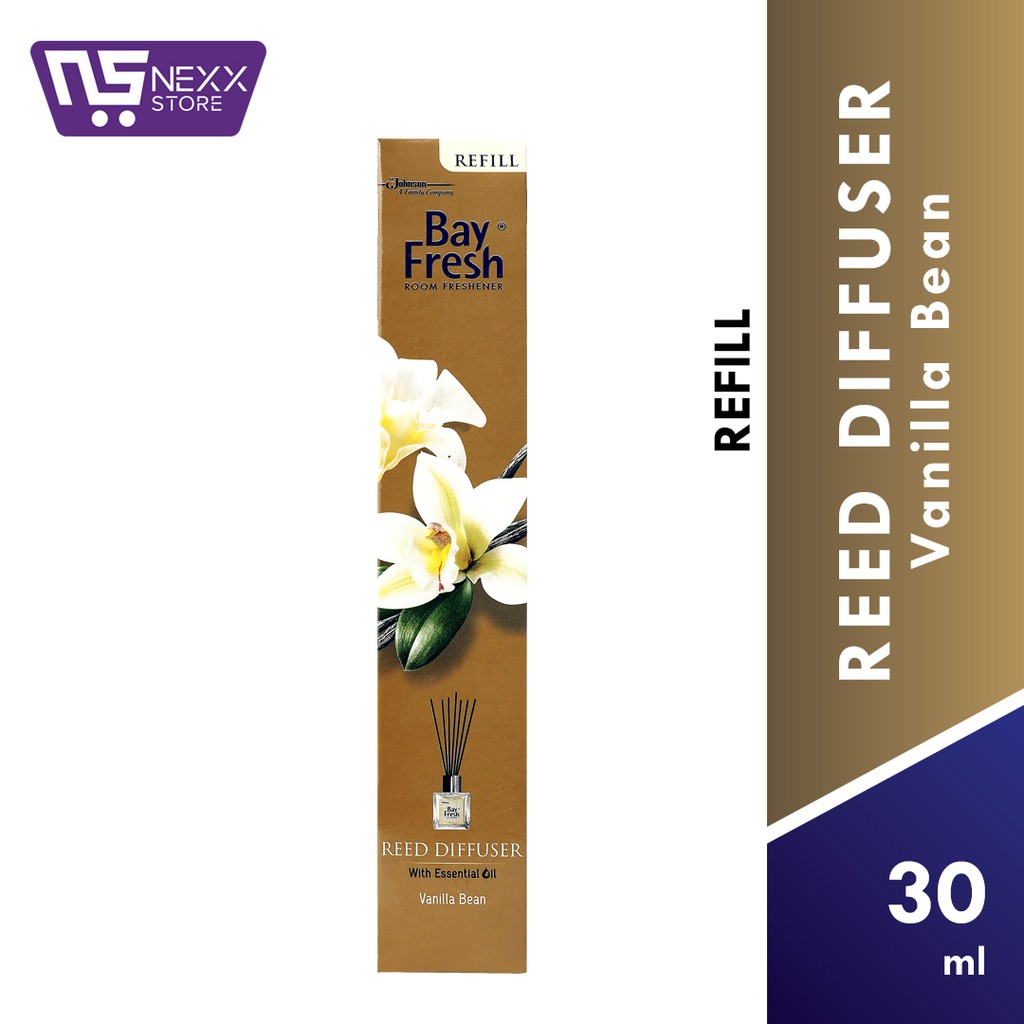 Jual BAYFRESH Reed Diffuser - REFILL - Vanilla Bean(30 ml) | Shopee ...