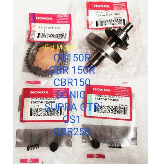 Jual BALANCING PER KARET GIGI BALANCER HONDA CS1 SONIC SUPRA GTR CB150 CBR150 CB150R STREETFIRE ...