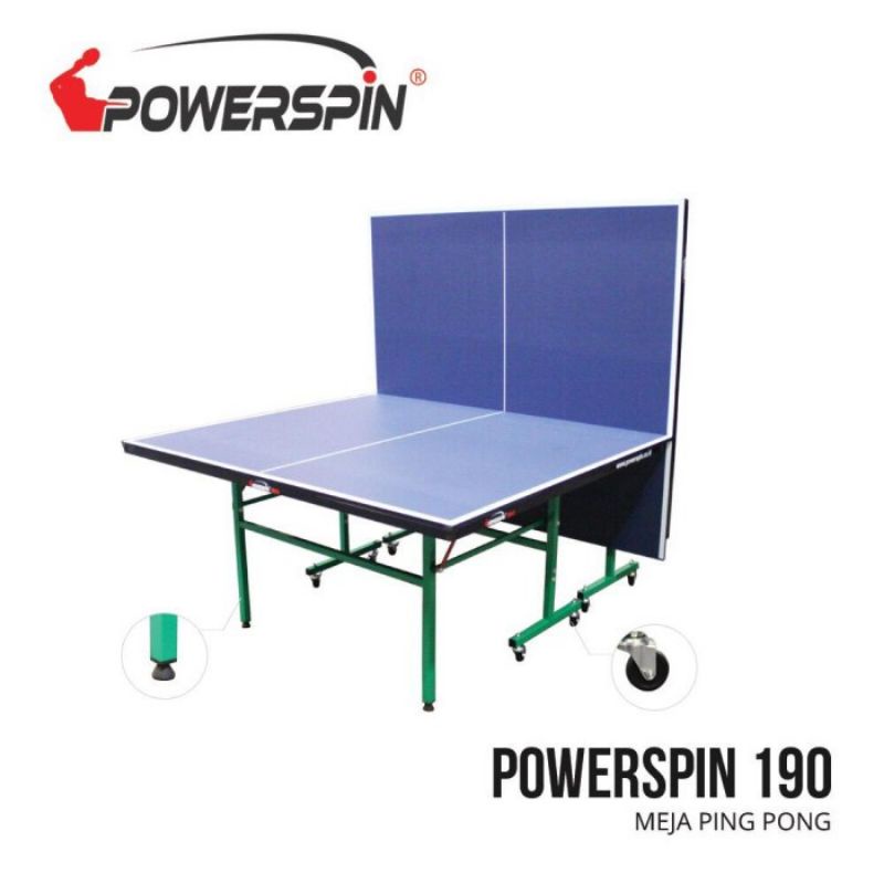 Jual Meja Pingpong / Pimpong / Tenis Meja POWER SPIN 190 ORIGINAL | Shopee Indonesia
