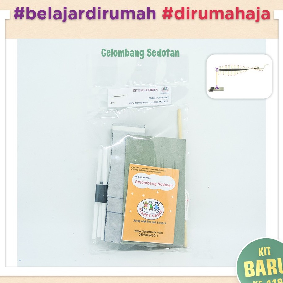 Jual GELOMBANG SEDOTAN - Mainan Anak SD - Eksperimen Sains #dirumahaja ...