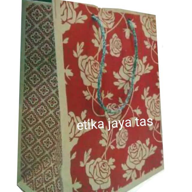 Jual Paper bag/tas kertas batik (20x25)(0108) | Shopee Indonesia