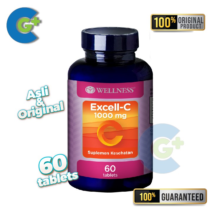 Jual Wellness Excell C 1000 Mg (60 Tablet) | Shopee Indonesia