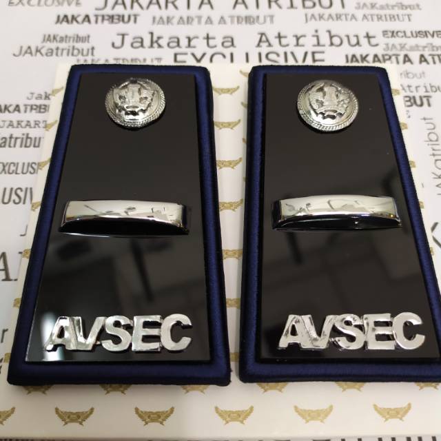 Jual PANGKAT AVSEC BAR 1 SILVER 2A | Shopee Indonesia
