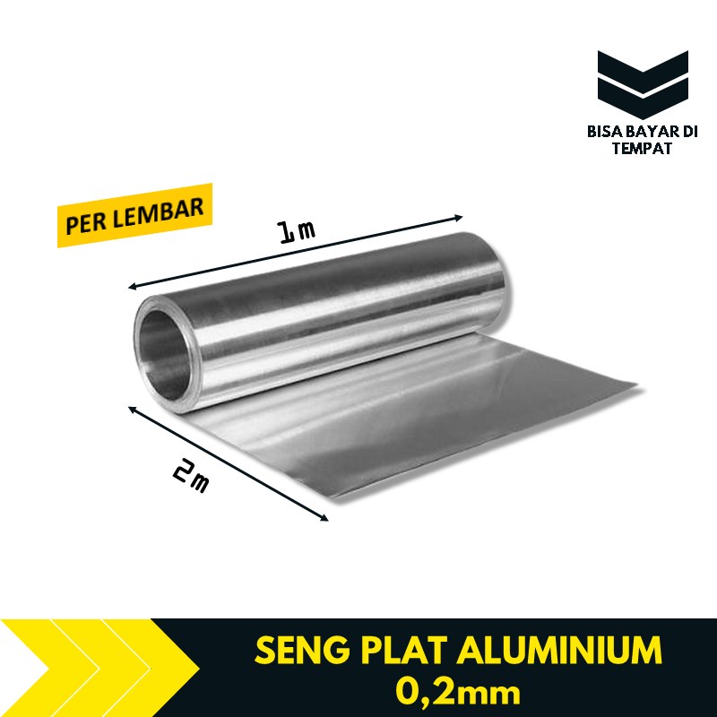 Jual Seng Plat Aluminium Alumunium 0,2mm Lembaran | Shopee Indonesia
