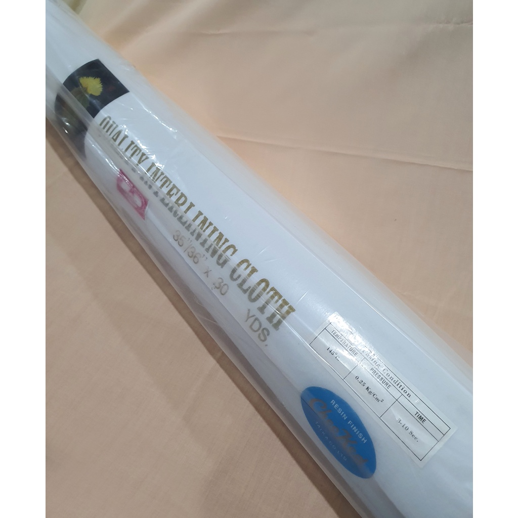 Jual Kain Keras Megalon KAKTUS 30 Yards Interlining Cloth Konveksi ...