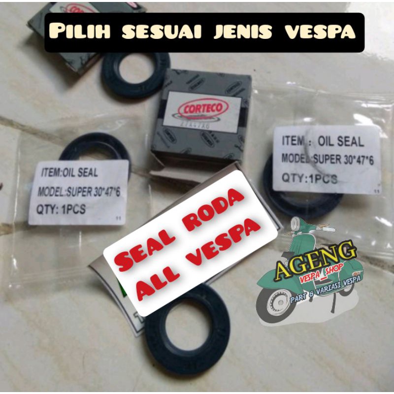 Jual SEAL RODA VESPA super sprint px excel dkk silrodavespa | Shopee Indonesia