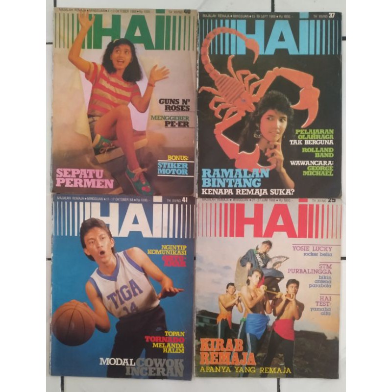 Jual majalah Hai tahun 1988 | Shopee Indonesia