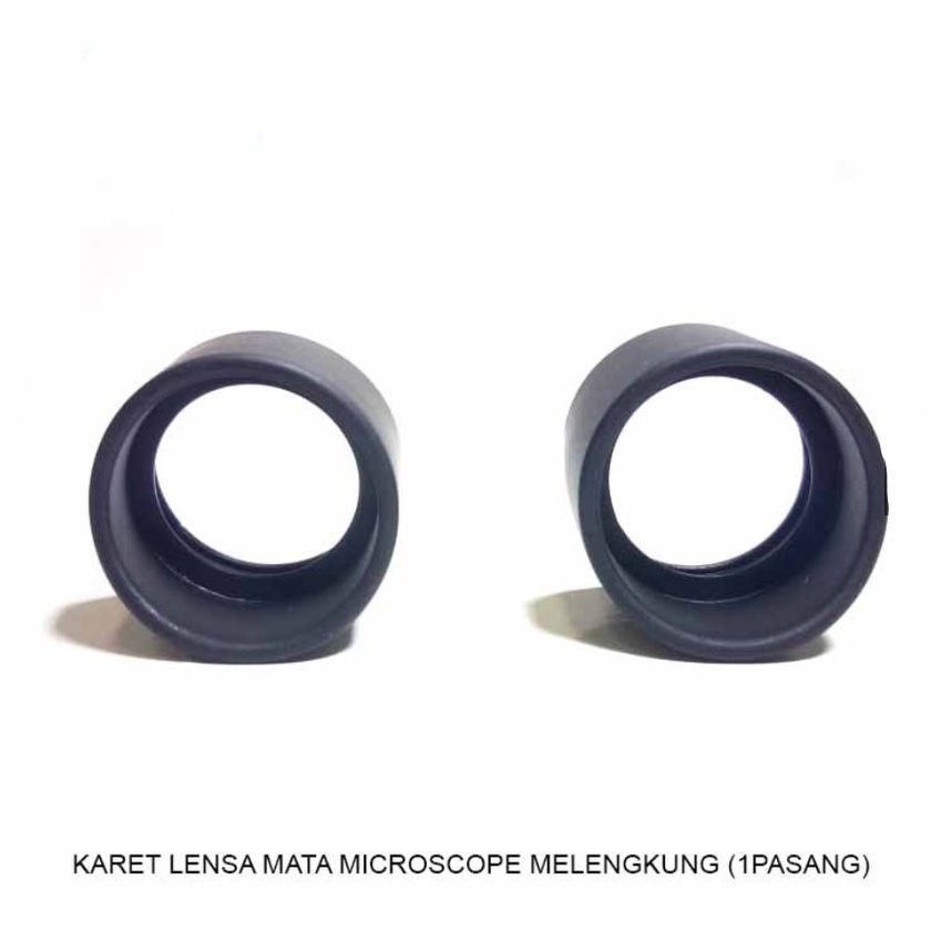 Jual KARET LENSA MATA MICROSCOPE MELENGKUNG 1PASANG | Shopee Indonesia