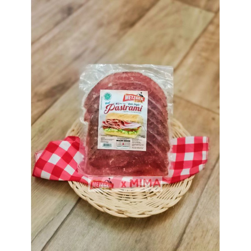 Jual METZGER HALAL Beef Pastrami - Ham Sapi Pastrami NY Deli Style ...