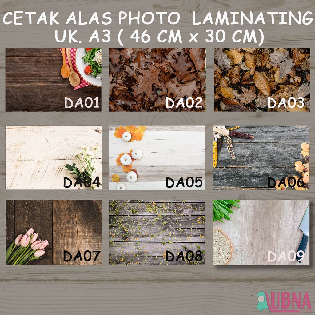 Jual DA Paling Murah...!!! Alas Photo Foto Produk A3 Laminating motif daun | Shopee Indonesia