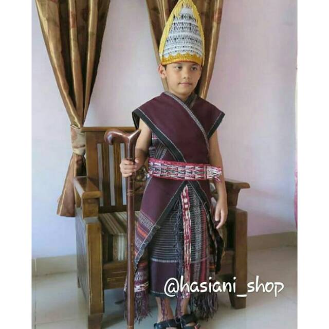 Jual KOSTUM ULOS BATAK ANAK PAKAIAN ADAT BATAK TOBA | Shopee Indonesia