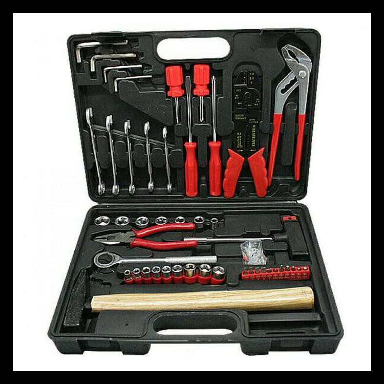 Jual TOOLKIT TOOL KIT KENMASTER ALAT TUKANG LENGKAP | Shopee Indonesia