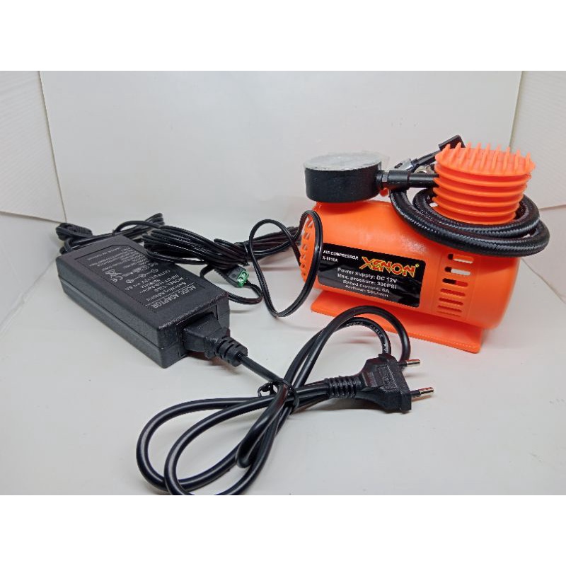 Jual Paket compressor Mini Power Listrik 12v kompresor mini Plus ...