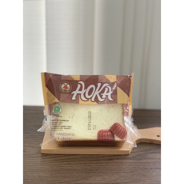Jual Roti Aoka / Roti Panggang Aoka Coklat / Durian / Blueberry / Keju ...