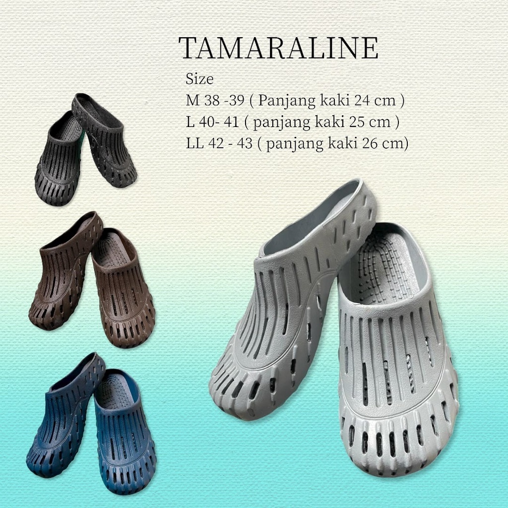 Jual Sandal Selop Karet Pria Tamara Line 178 Size 38-43 Sepatu sendal ...