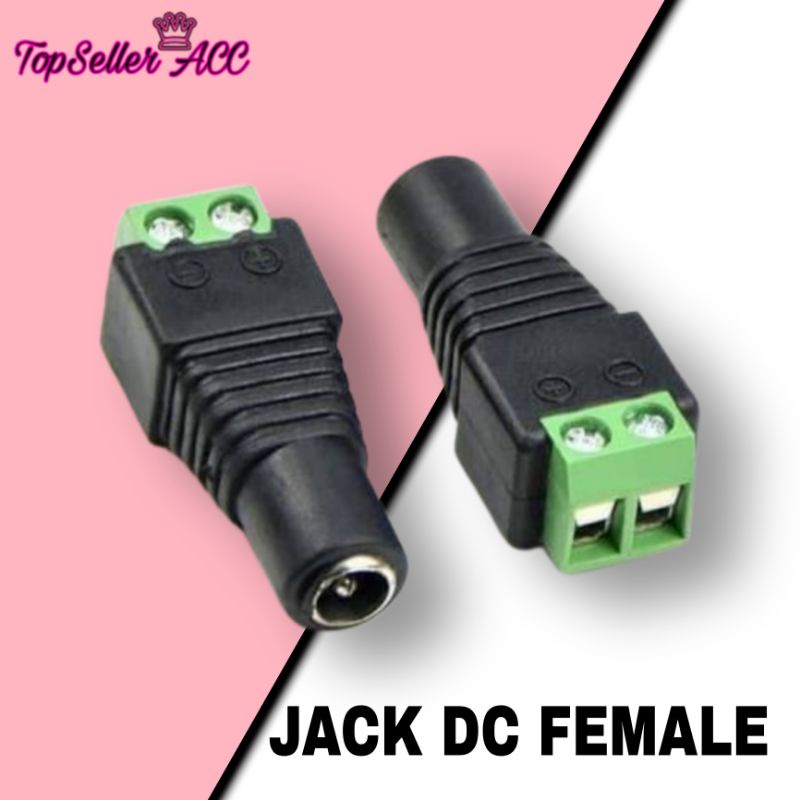 Jual Jack DC female Jack DC cewe cctv | Shopee Indonesia
