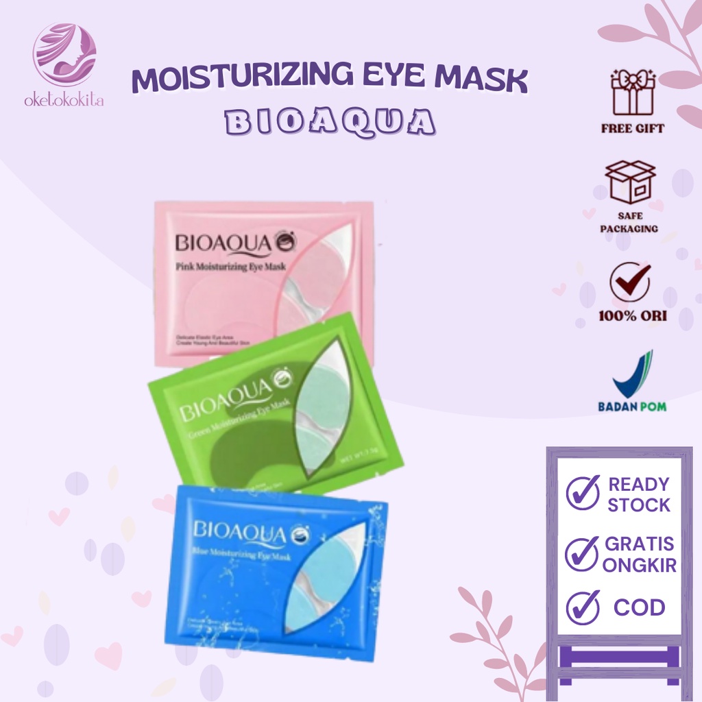 Jual BIOAQUA Eye Mask | Masker Mata Bioaqua - Original (BPOM) | Shopee ...