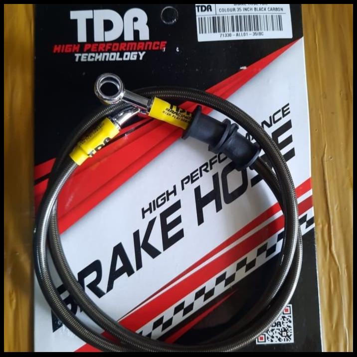 Jual Selang Rem Tdr Depan 35 Inci 90 Cm Carbon Brake Hose Tdr 35Inci Karbon | Shopee Indonesia