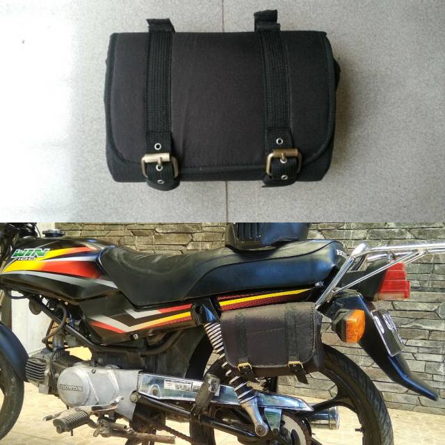 Jual Sidebag Honda Win tanpa bracket honda win tas motor custom classic ...