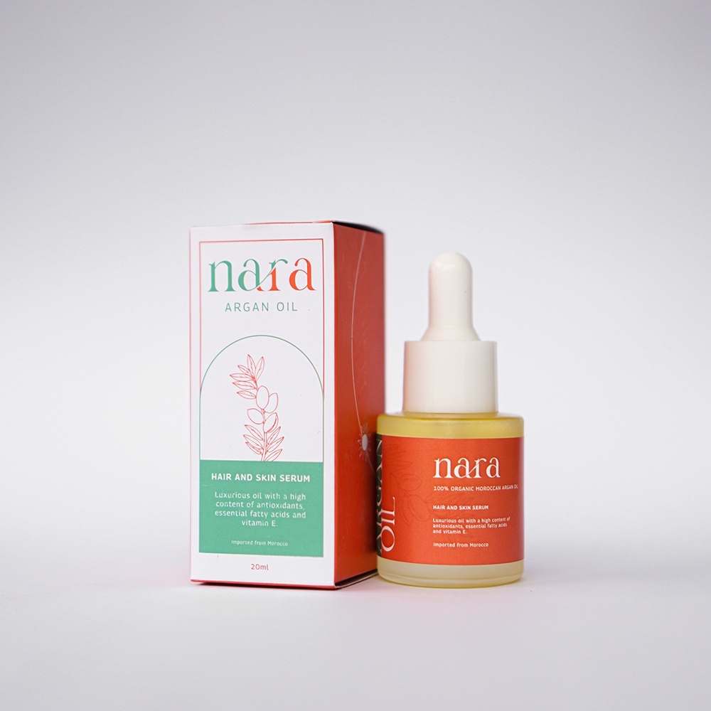 Jual NARA Argan Oil 20ml (Minyak Argan Asli Maroko) Moroccan Argan Oil ...