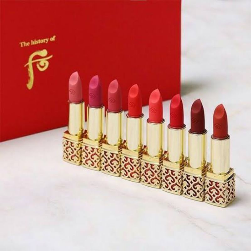 Jual The History of Whoo Gongjinhyang Mi Velvet Lip Rouge 3.5g | Shopee ...