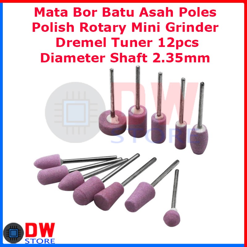 Jual Batu Poles Mini Grinder Mata Bor Batu Asah Polishing Rotary Dremel ...