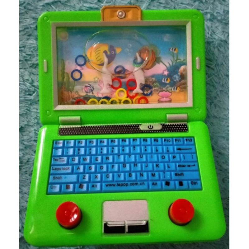 Jual mainan anak game bot air jadul model laptop | Shopee Indonesia