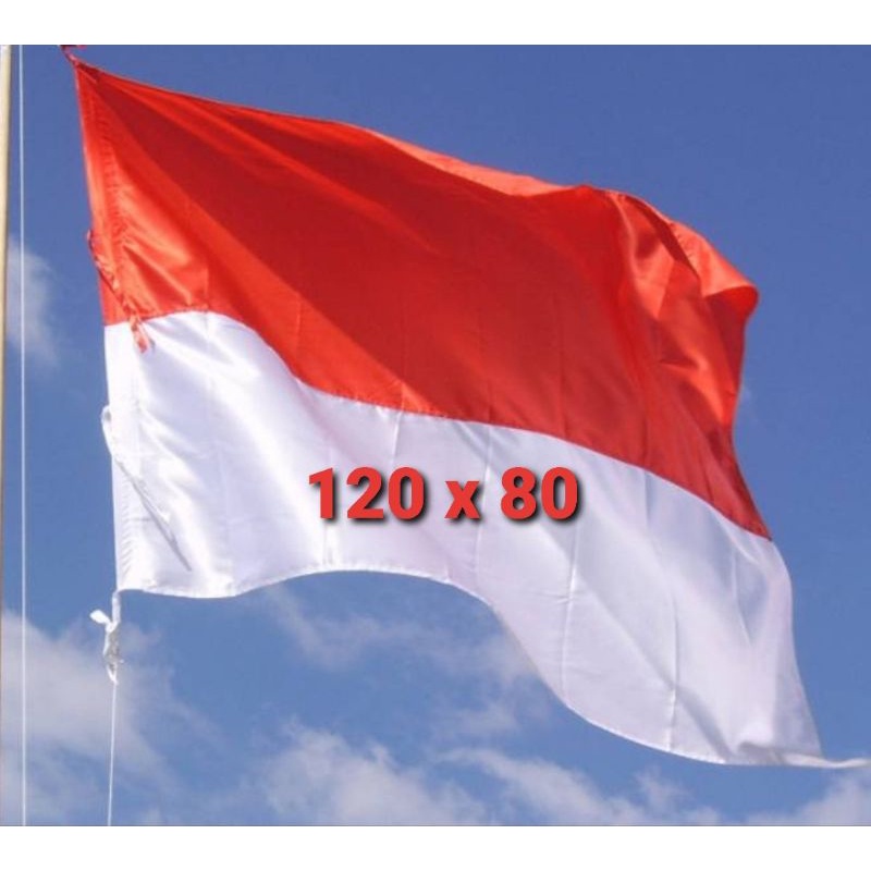 Jual bendera merah putih ukuran 120 x 80 | Shopee Indonesia
