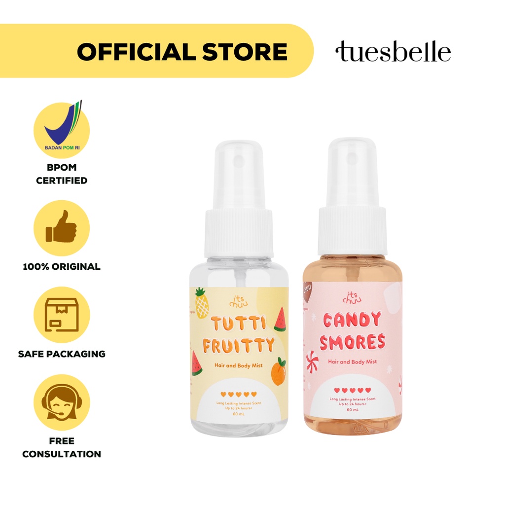 Jual Tuesbelle - ITS CHUU BEAUTY Cereal Duo | Candy Smores Hair And ...