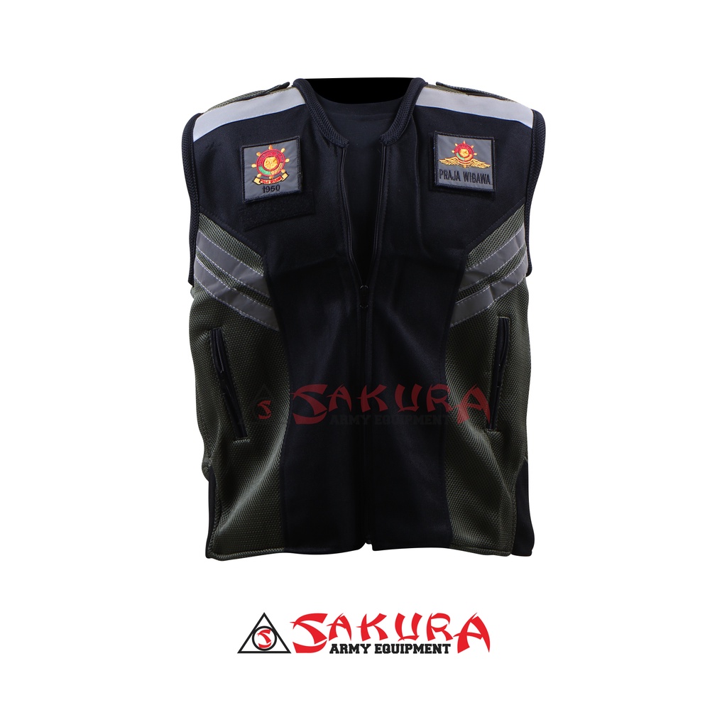 Jual Rompi POL PP Jaring Tebal Double Mess Rompi SATPOL PP | Shopee ...