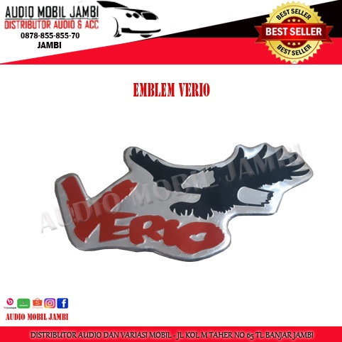 Jual EMBLEM MOBIL TULISAN VERIO | Shopee Indonesia