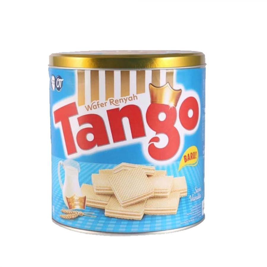Jual TANGO WAFER RENYAH KALENG 300g VANILLA | Shopee Indonesia