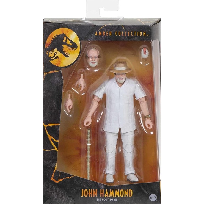 Jual MATTEL JURASSIC WORLD AMBER COLLECTION JOHN HAMMOND COD | Shopee ...