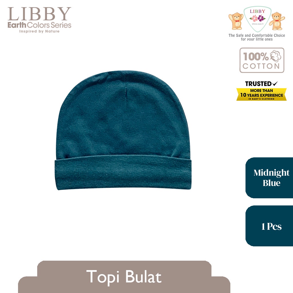 Jual LIBBY Earth Topi Bulat Comfy Set (1 pcs/pack) | Shopee Indonesia