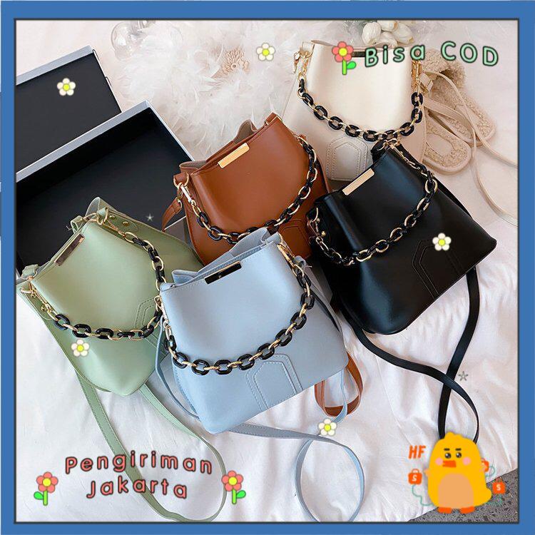 Jual HF E35341 1KG MUAT 3PCS TAS SELEMPANG WANITA SLINGBAG IMPORT EL ...